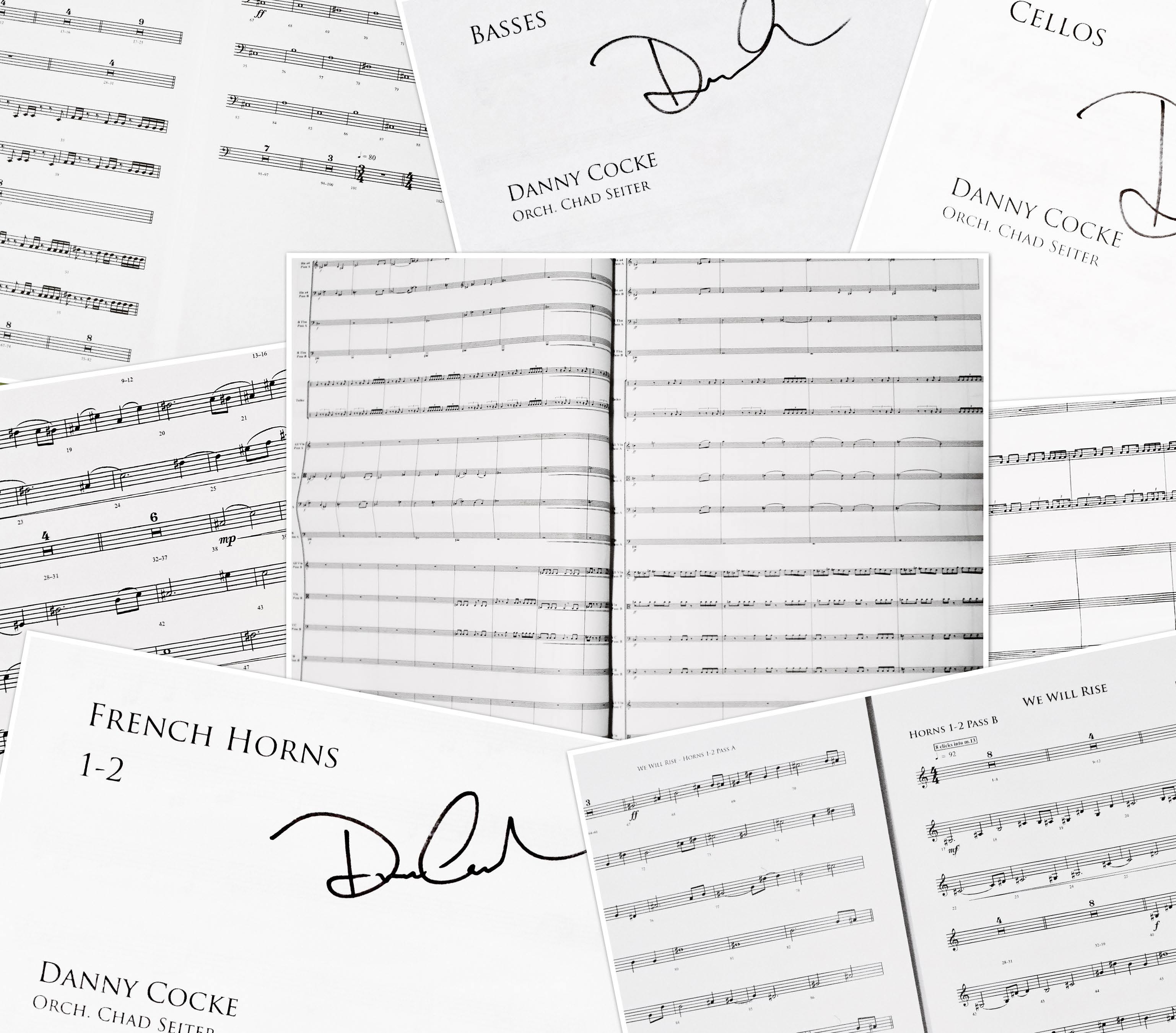 Autographed Sheet Music - Rainbow Six Siege Theme, Invitational - Enter ...