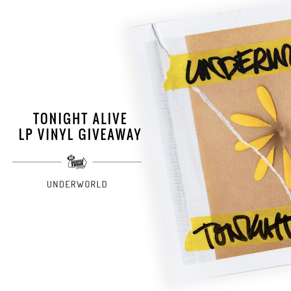 Tonight Alive Vinyl Giveaway - Enter to win on ToneDen