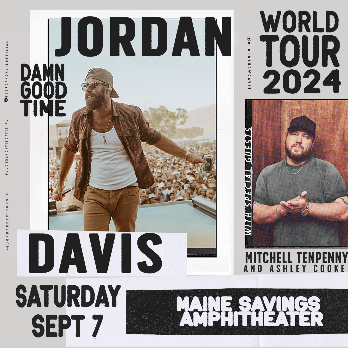 Jordan Davis: Damn Good Time World Tour