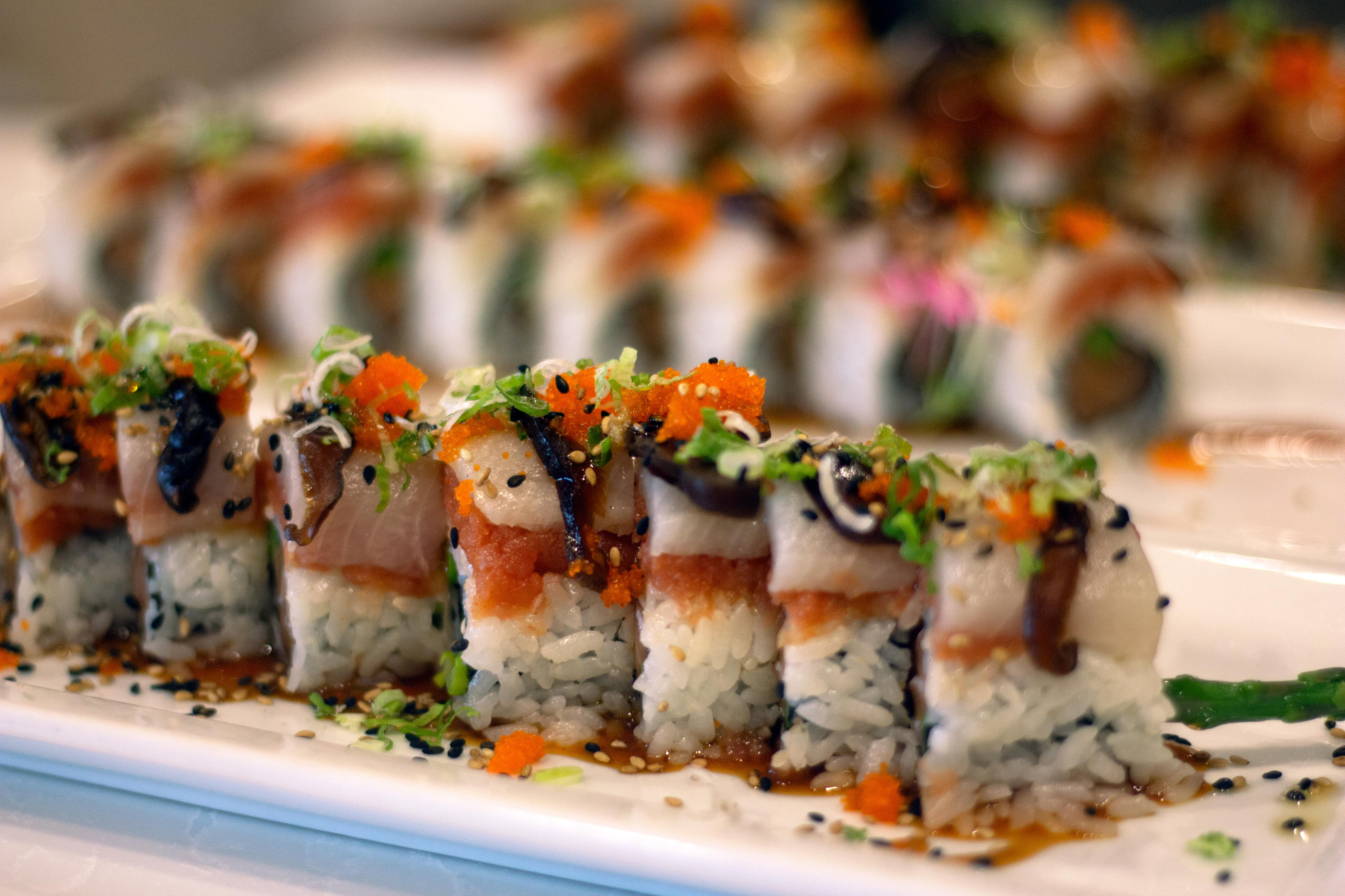 Win 1 Year Free Sushi - Enter to win on ToneDen
