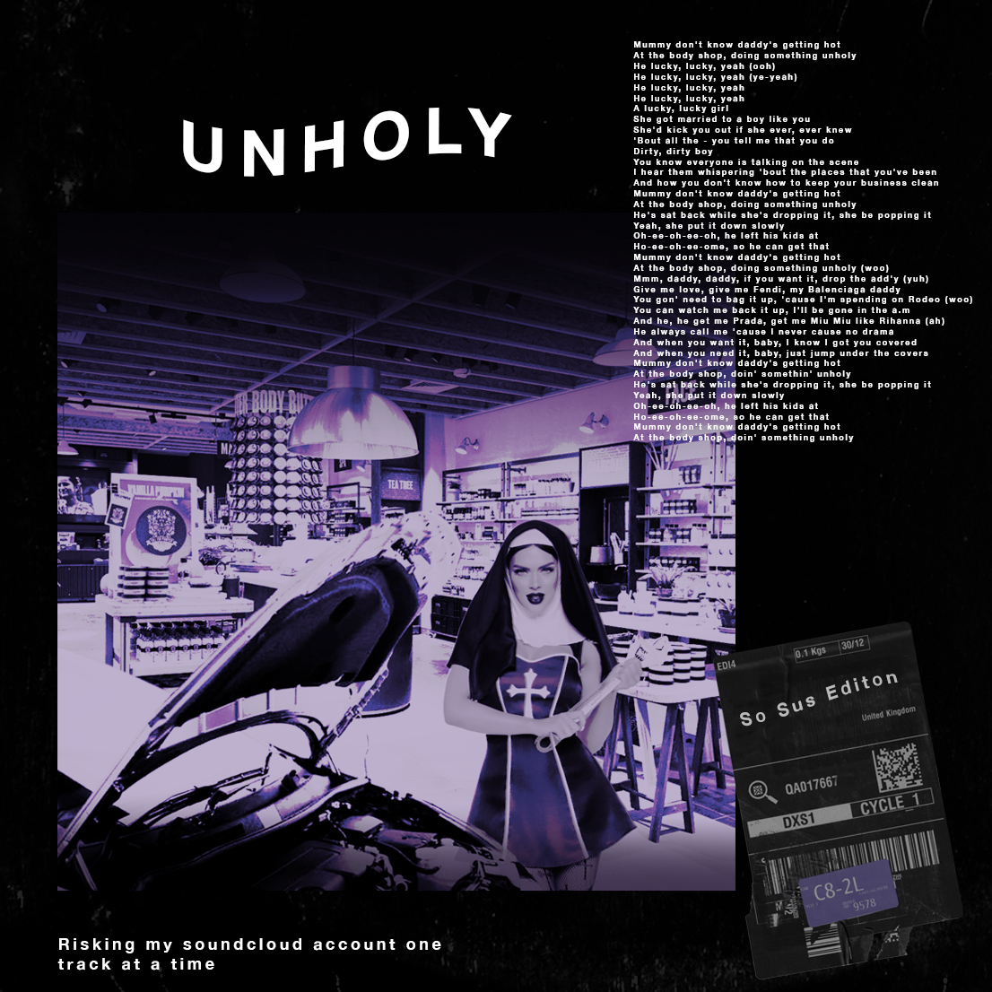 Sam Smith Ft Kim Petras - Unholy (So Sus Edition) by So Sus - Free ...