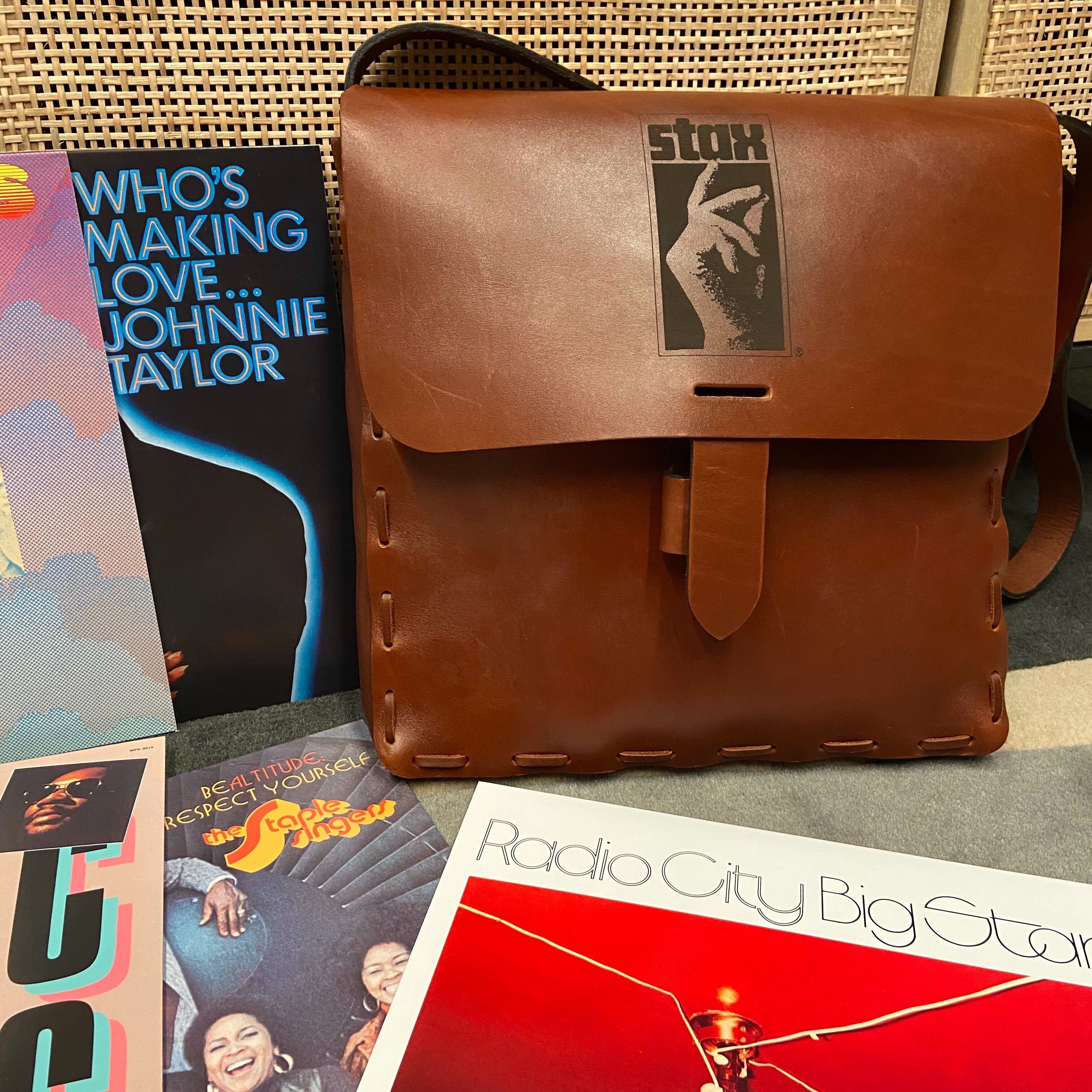Stax Handcrafted Leather DJ Bag Giveaway - Enter to win on ToneDen