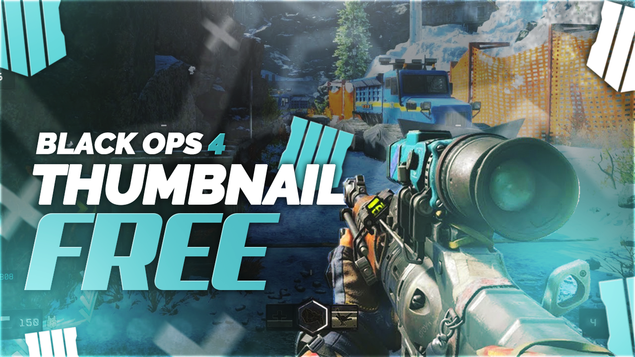 Black Ops 4 Thumbnail Template by WoahFusion - Free download on ToneDen