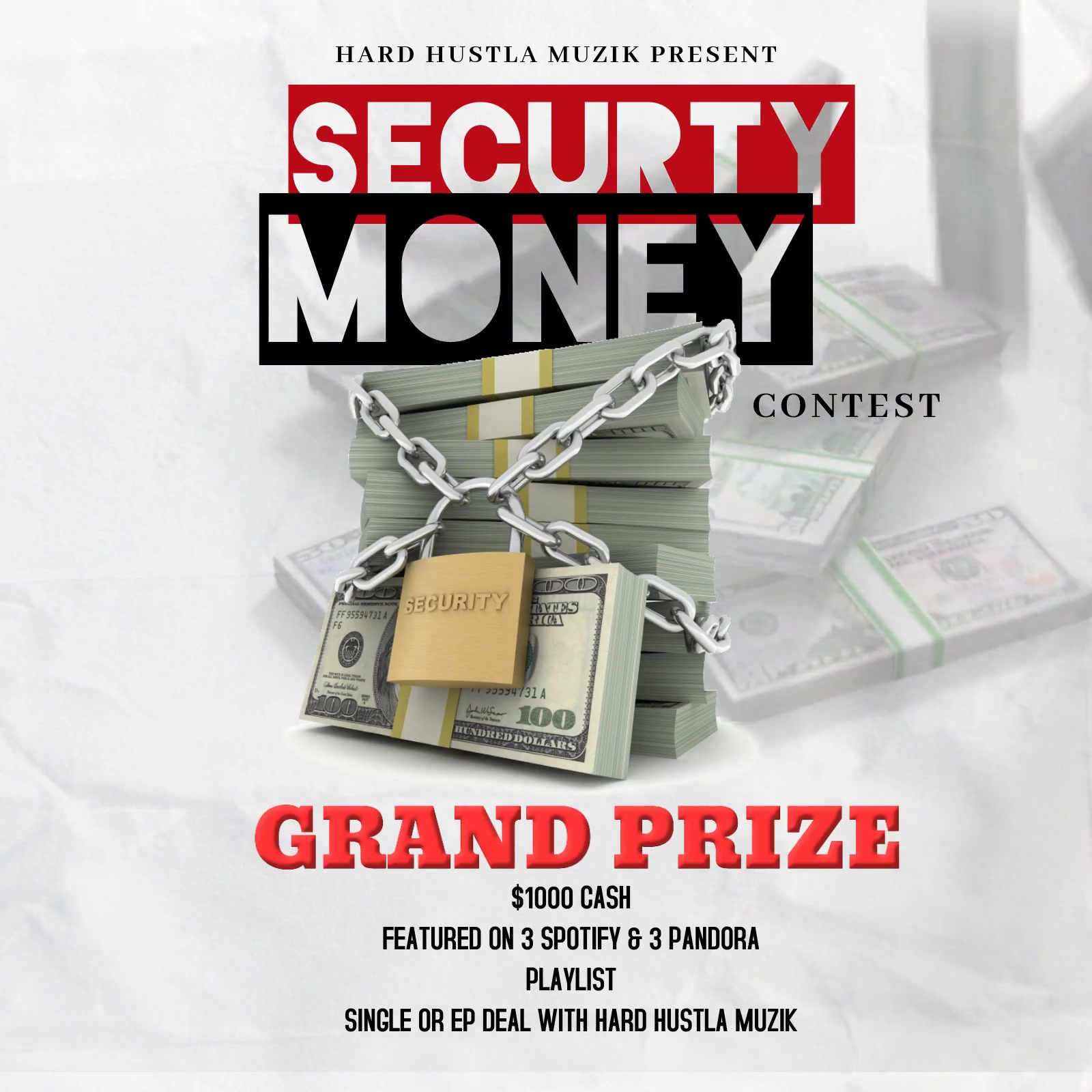 Security Money Contest - Enter to win on ToneDen