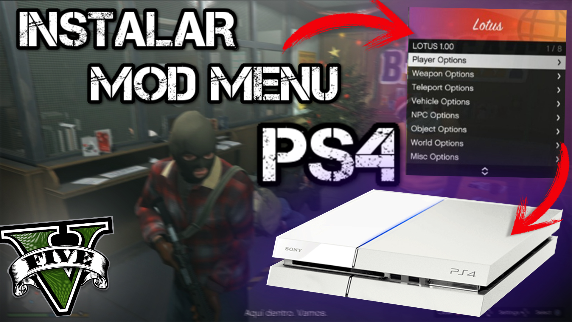 MOD MENU PS4 + ARCHIVOS NECESARIOS by ZockerModzYT - Free download on ...
