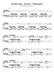 Encore - Piano Sheet music - SoundCloud by ACapriccio - Free download ...