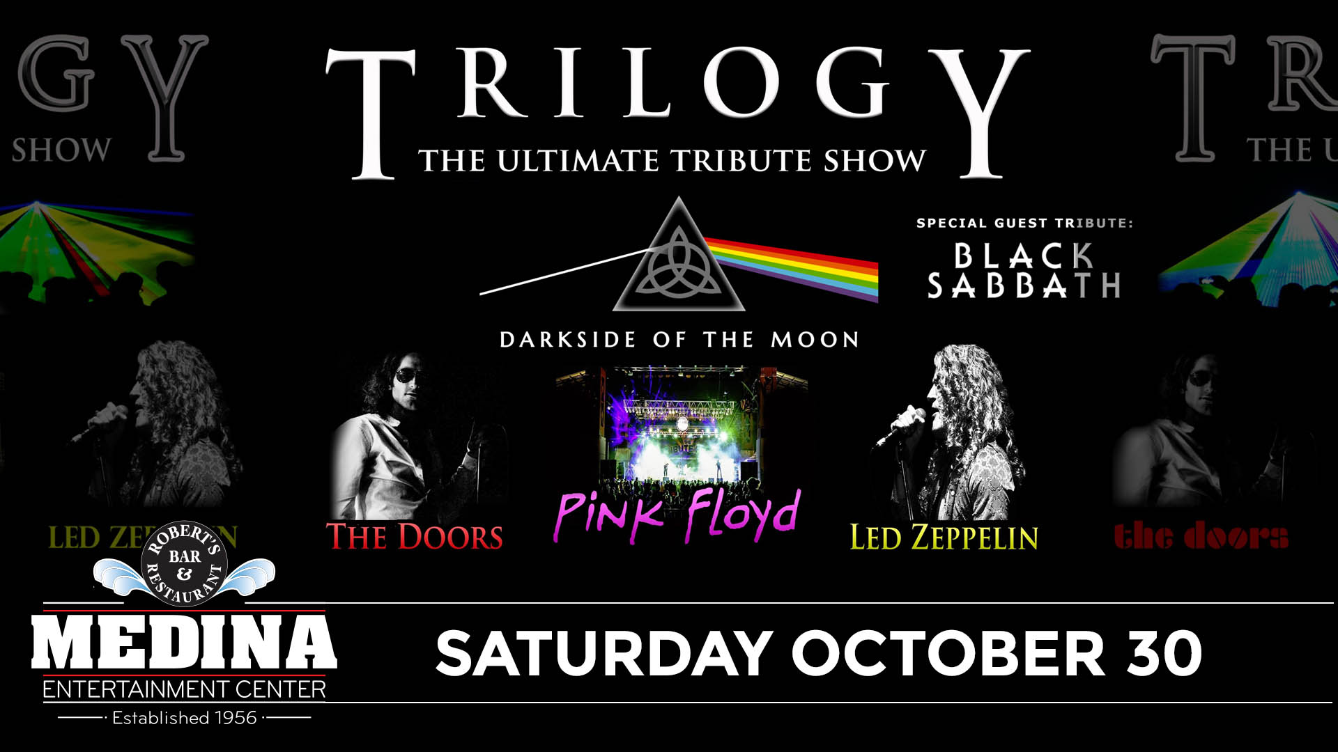 TRILOGY The Ultimate Tribute Tour with guest tribute Black Sabbath ...