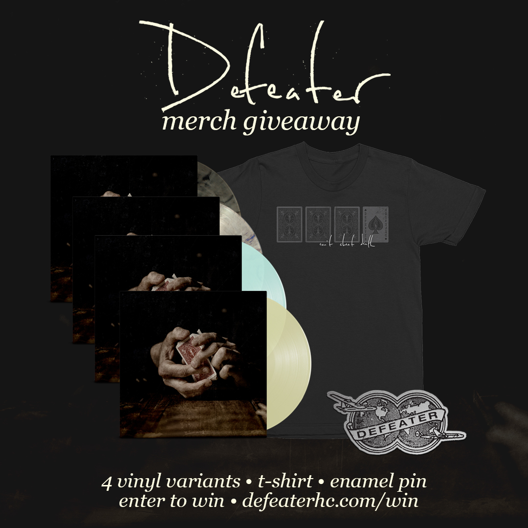 Defeater Merch Giveaway - Enter to win on ToneDen