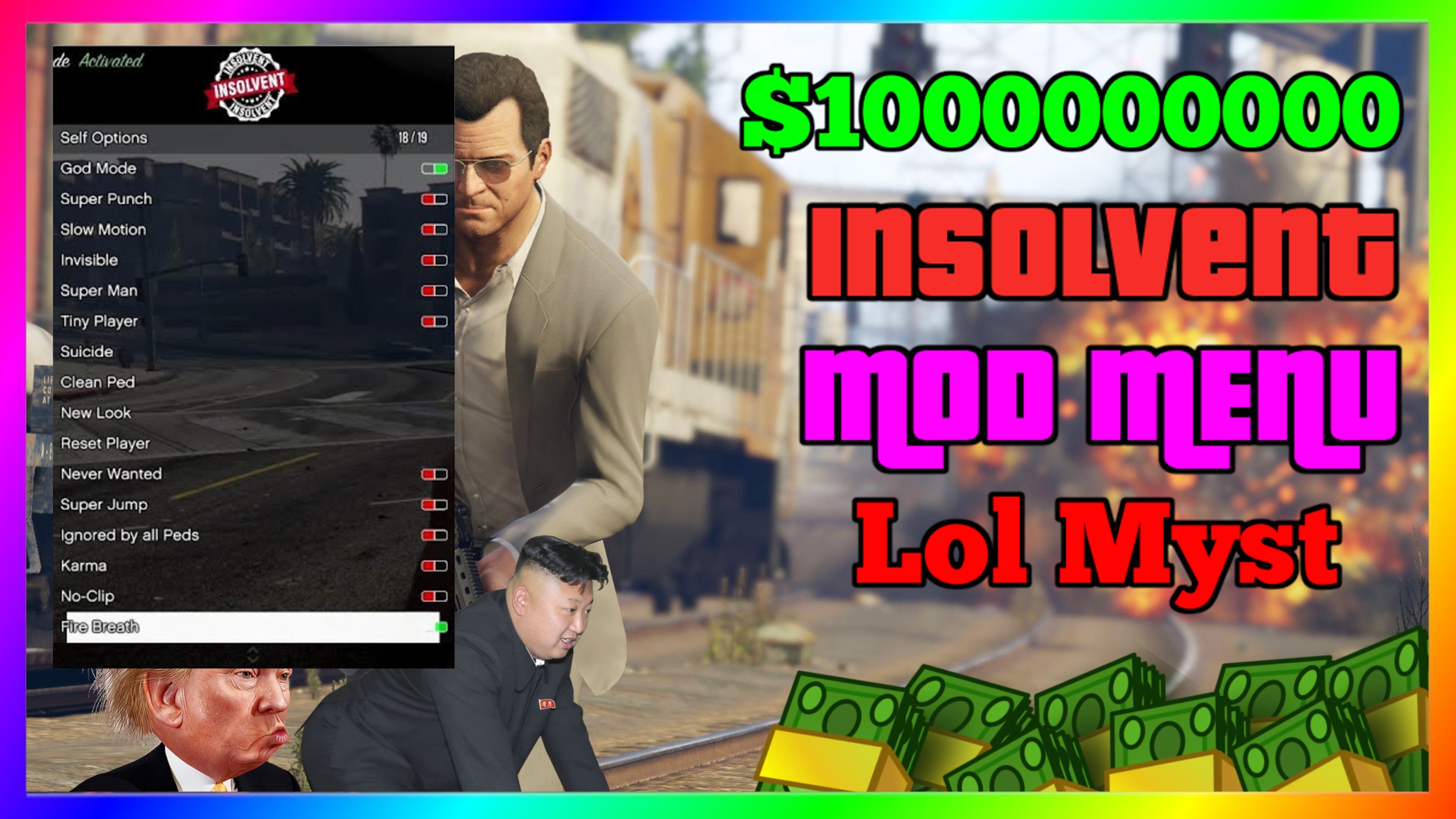 Insolvent Mod Menu by Lol Myst - Free download on ToneDen