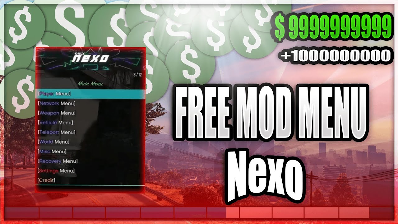 Nexo Mod Menu by HypedModZz - Free download on ToneDen
