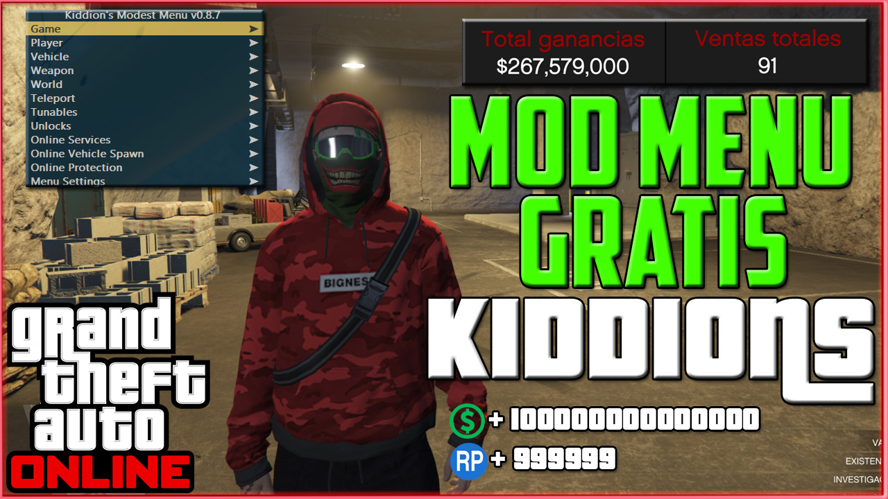 MOD MENU: KIDDIONS v0.8.7 - INDETECTABLE - CONFIGURACIÓN ESPECIAL by ...