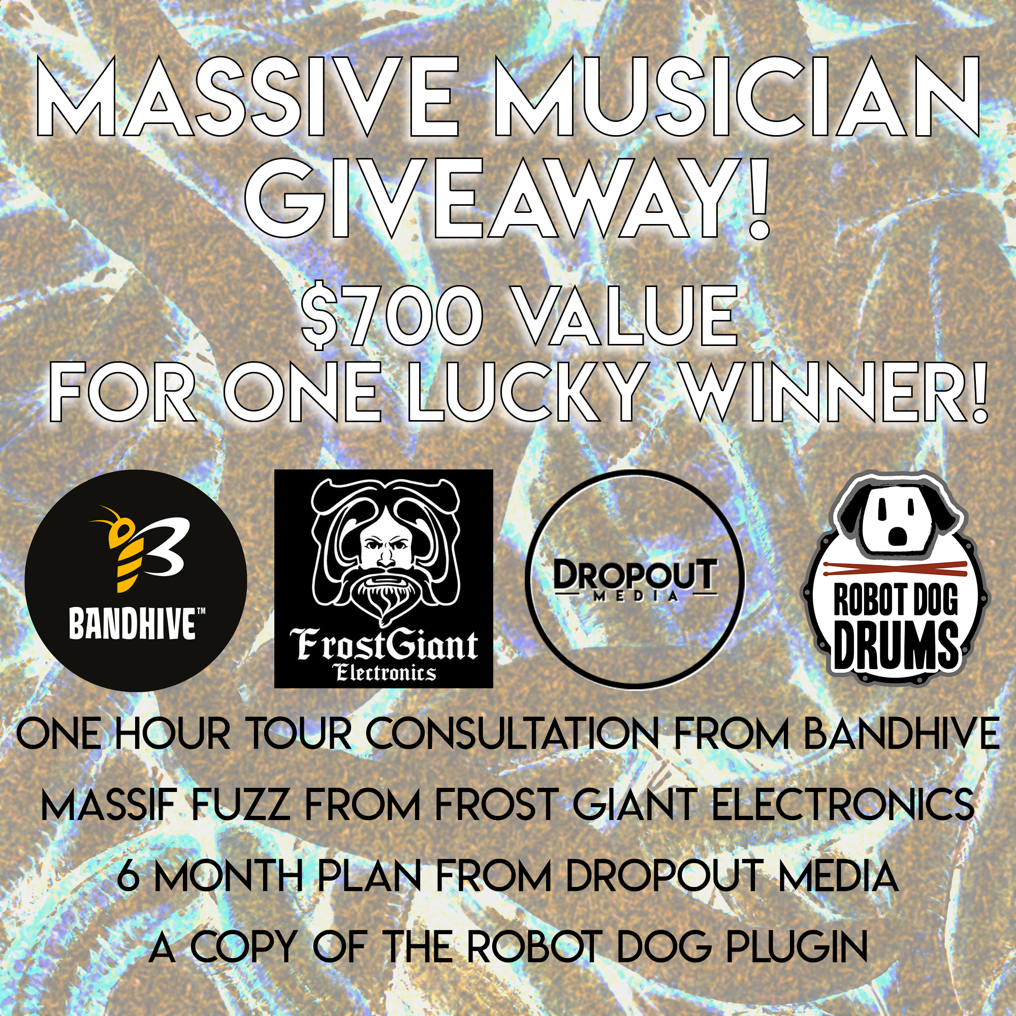 Massive Musician Giveaway - Enter to win on ToneDen