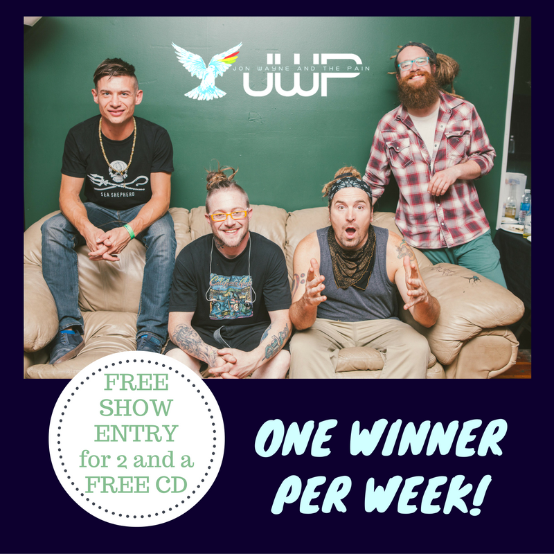 ONE LUCKY WINNER PER WEEK - - - WIN ENTRY into a SHOW and a FREE CD ...