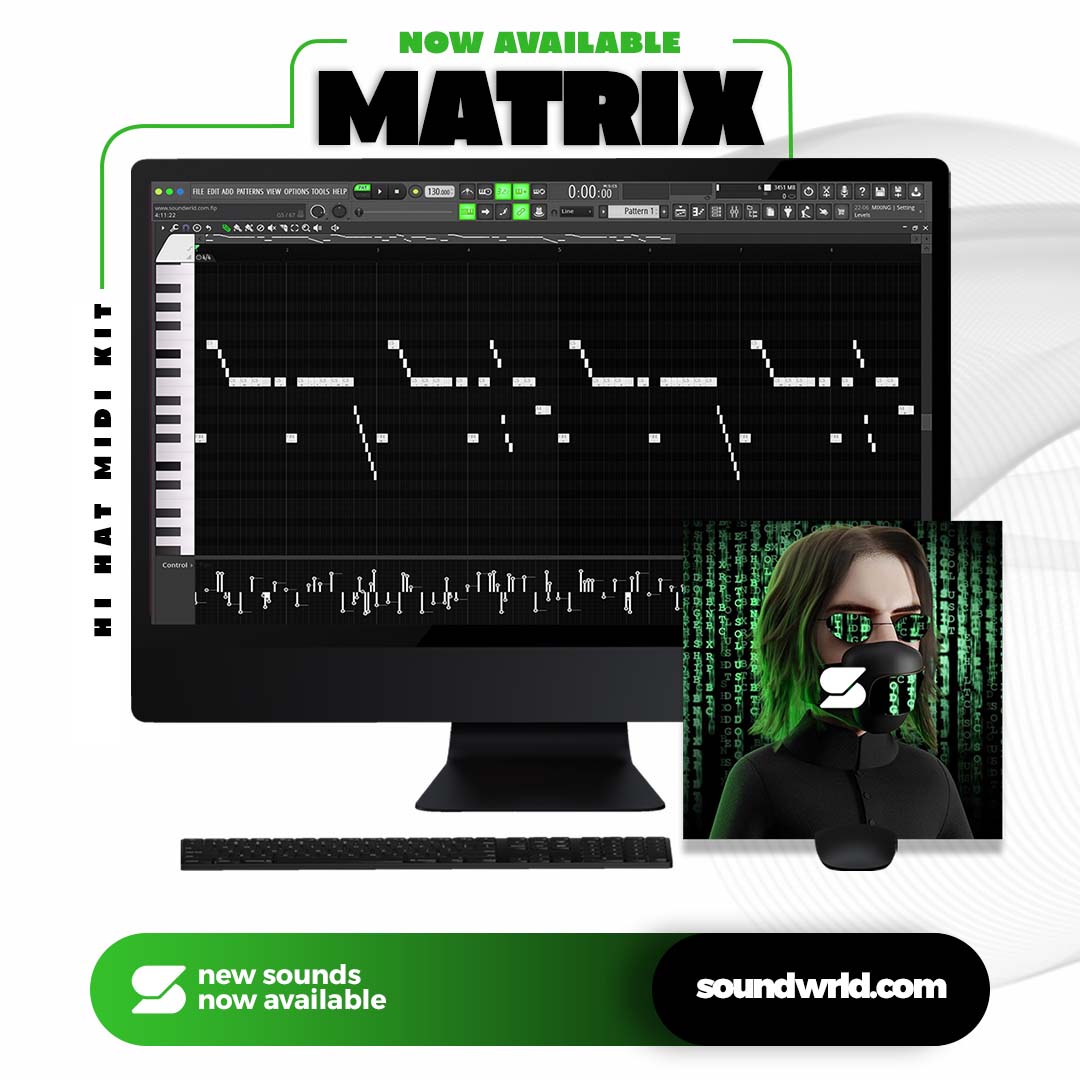 Matrix (Hi Hat Midi Kit) by Soundwrld - Free download on ToneDen