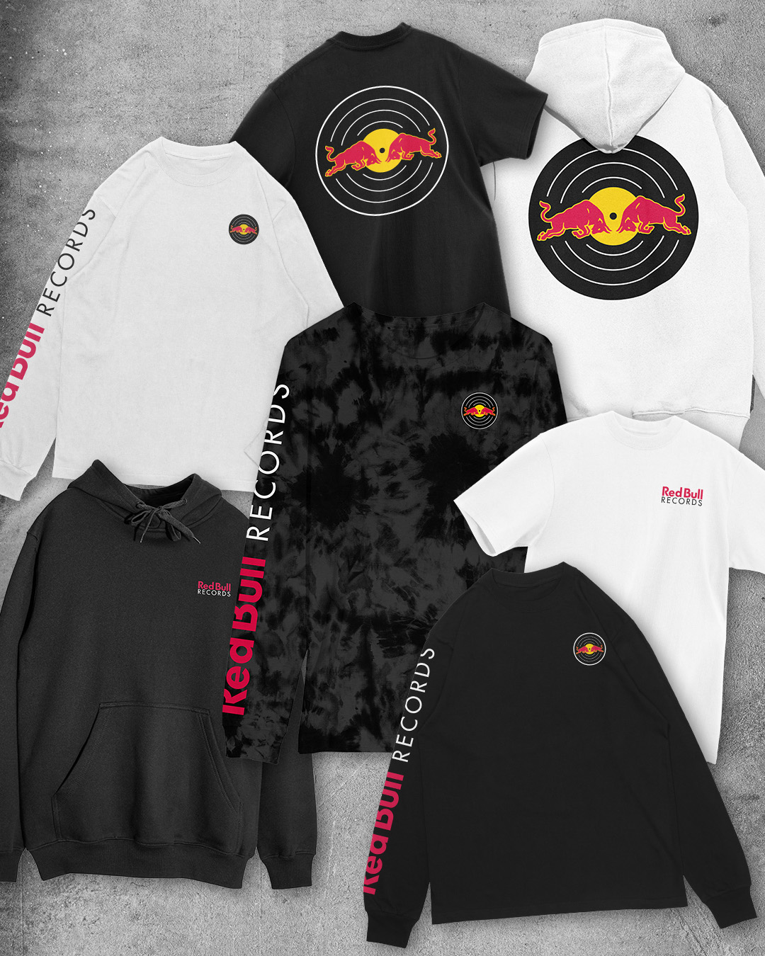 Red Bull Records | New Merch Collection Giveaway - Enter to win on ToneDen