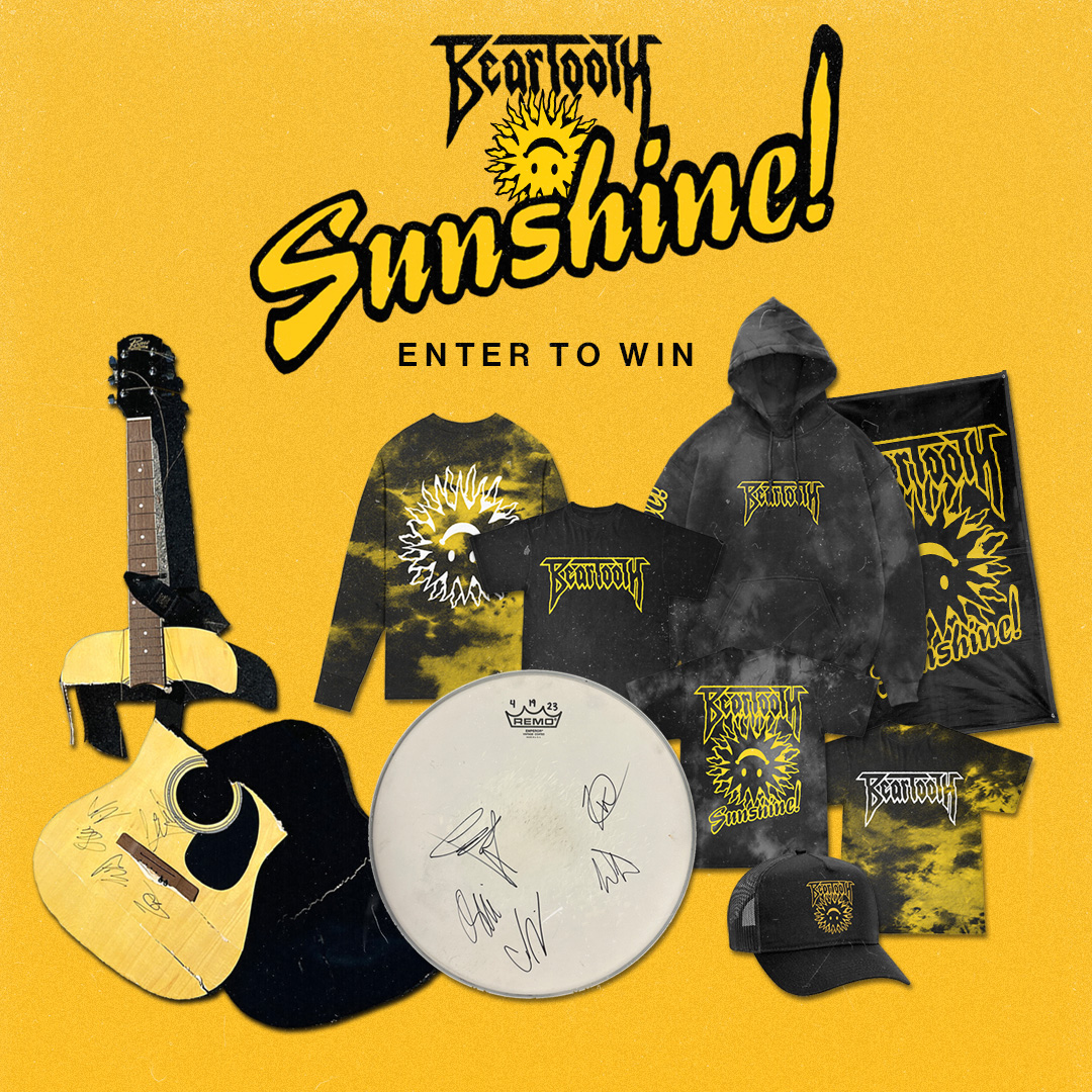 Win This Exclusive Beartooth x Sunshine! Prize Bundle! - Enter to win ...