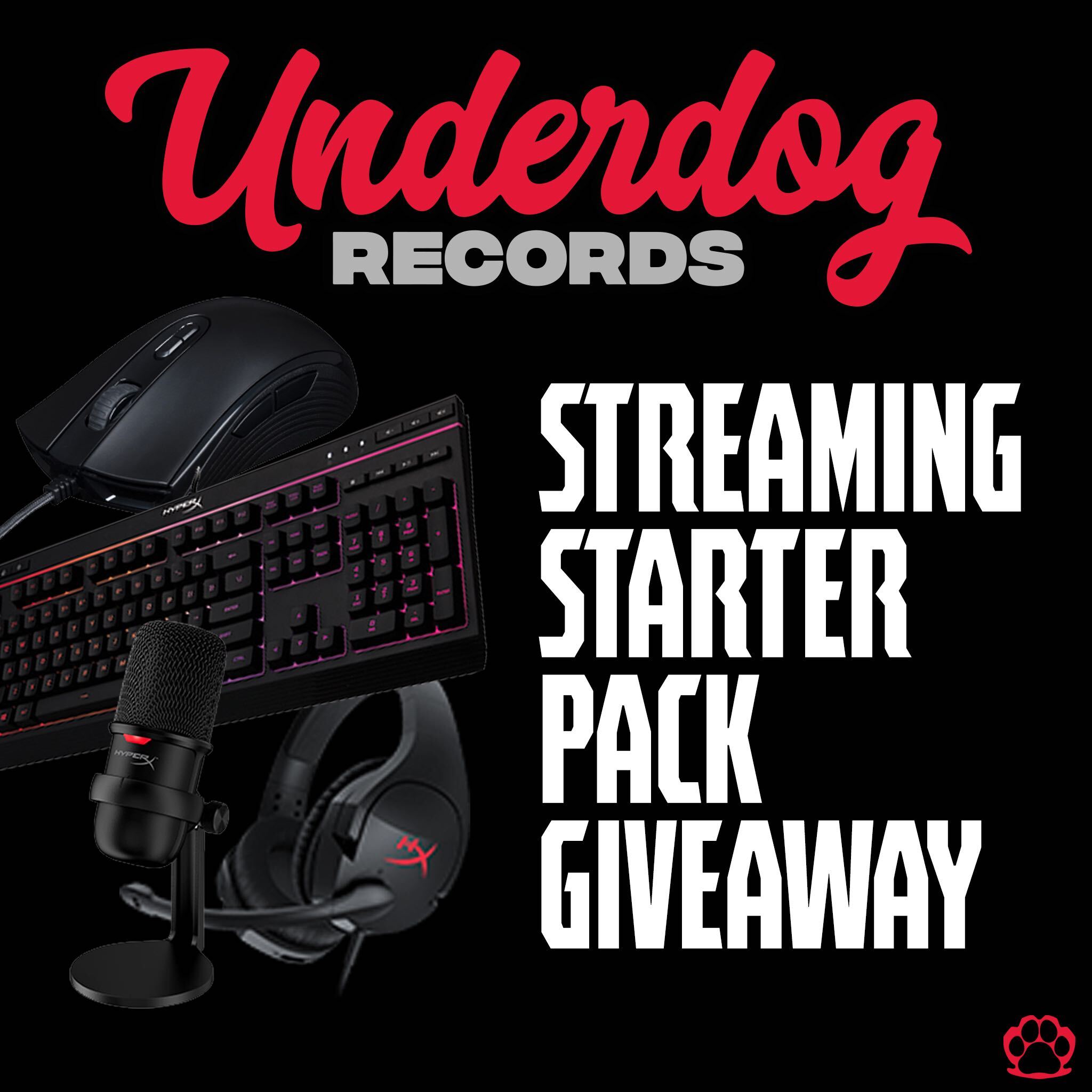 Underdog Records - Streaming Starter Pack Giveaway - Enter to win on ToneDen