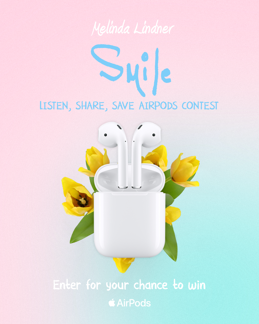 Listen, Like, and Save "Smile" - Enter to win on ToneDen
