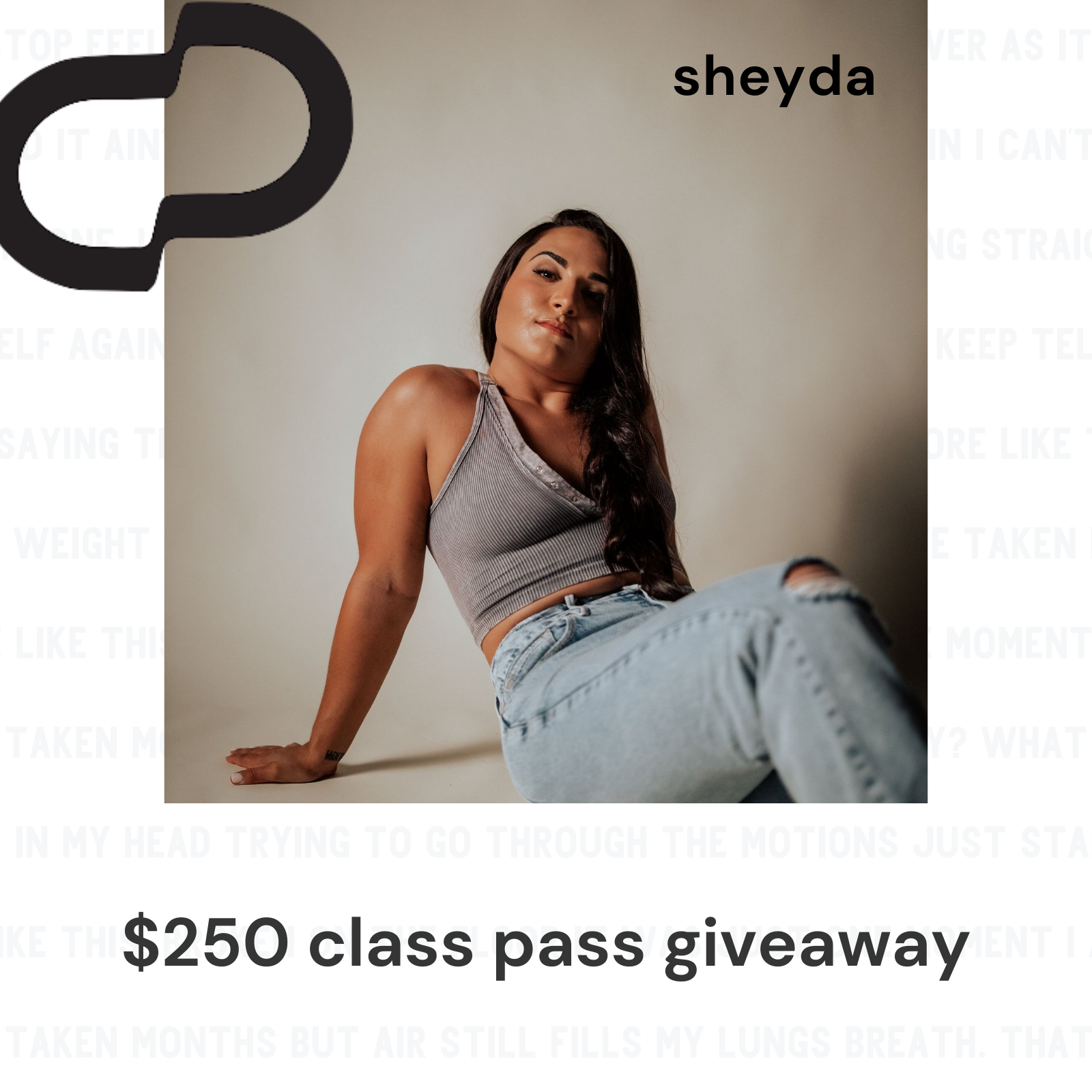 sheyda "Lungs" Giveaway - Enter to win on ToneDen
