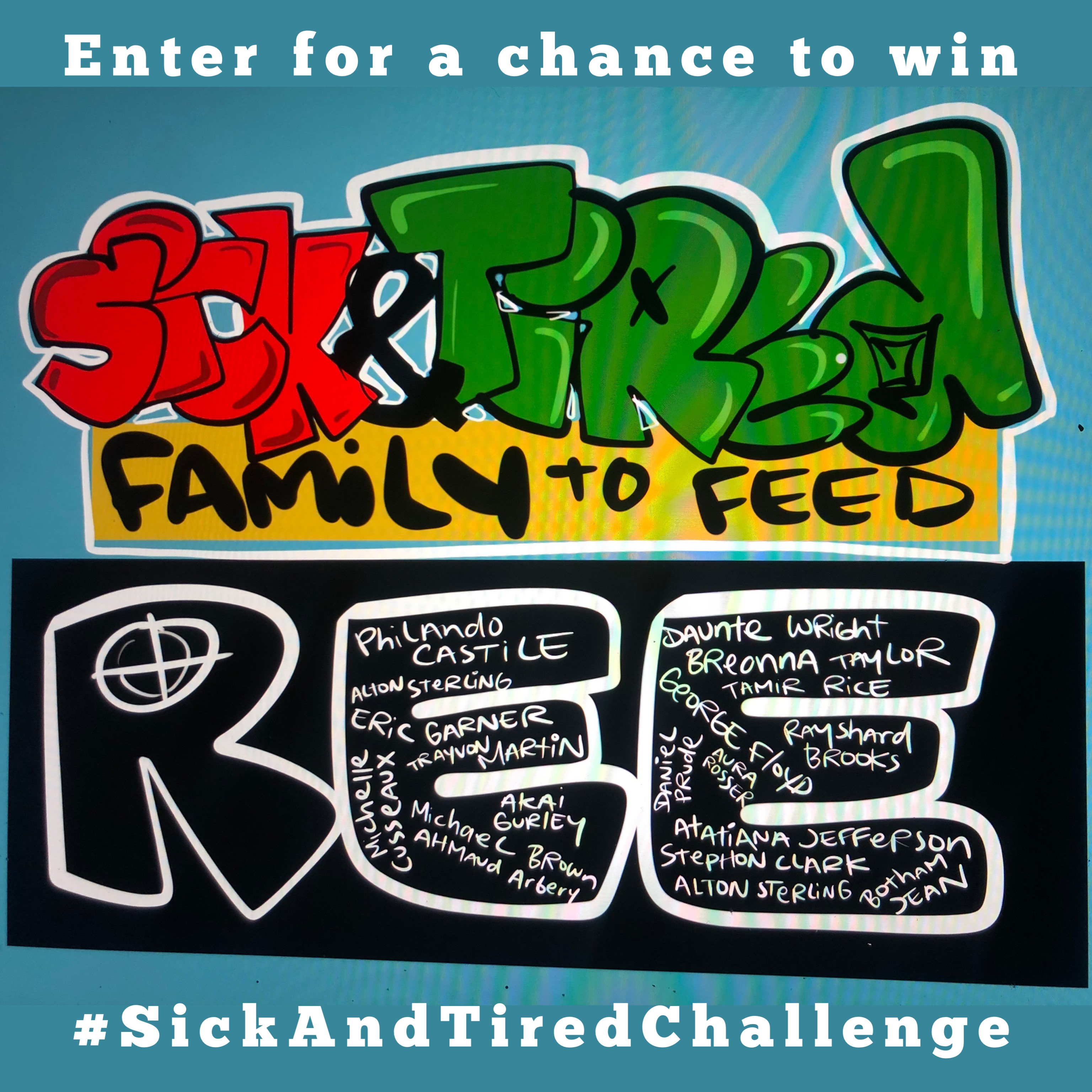 Sick and Tired Challenge - Enter to win on ToneDen