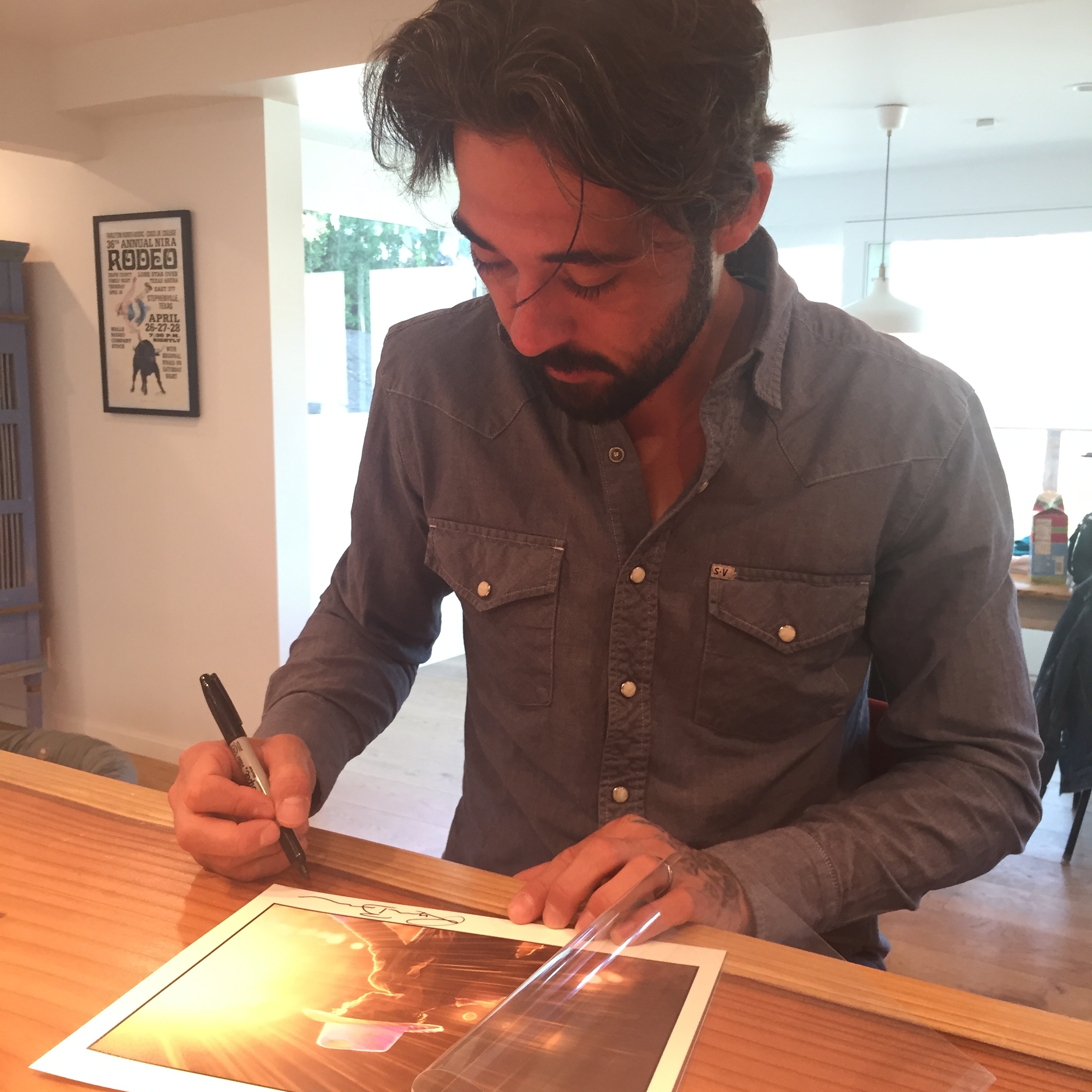 Win a Signed Ryan Bingham Print - Enter to win on ToneDen