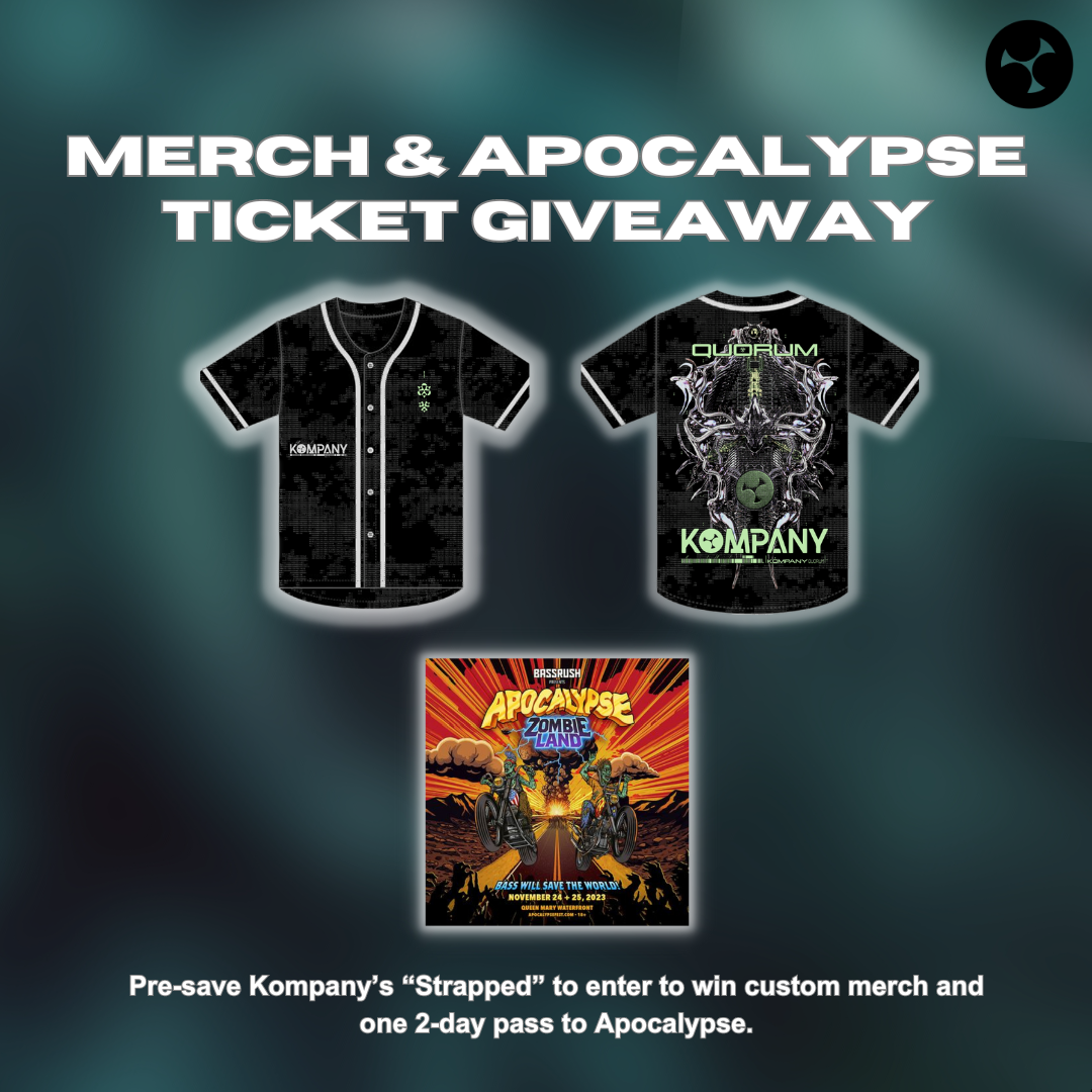 Kompany - "Strapped" Pre-Save Giveaway - Enter to win on ToneDen