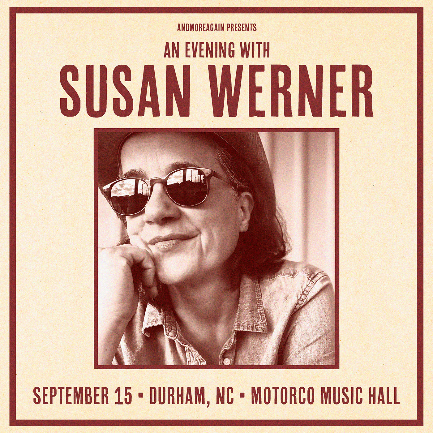 Susan Werner Ticket Contest 9/15 - Enter to win on ToneDen