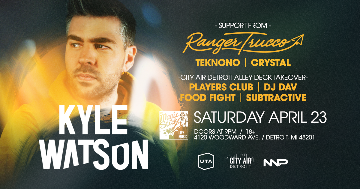 Kyle Watson Ticket and Meet & Greet Giveaway! - Enter to win on ToneDen