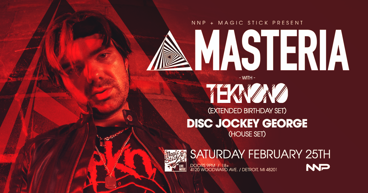 Masteria Ticket, Meet & Greet, and Merch Giveaway! - Enter to win on ...