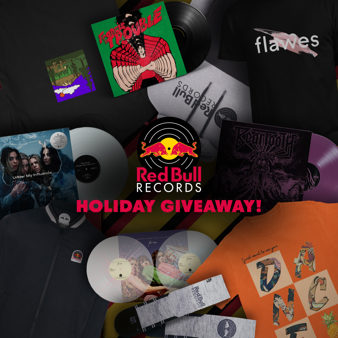 Red Bull Records Holiday Giveaway! - Enter to win on ToneDen