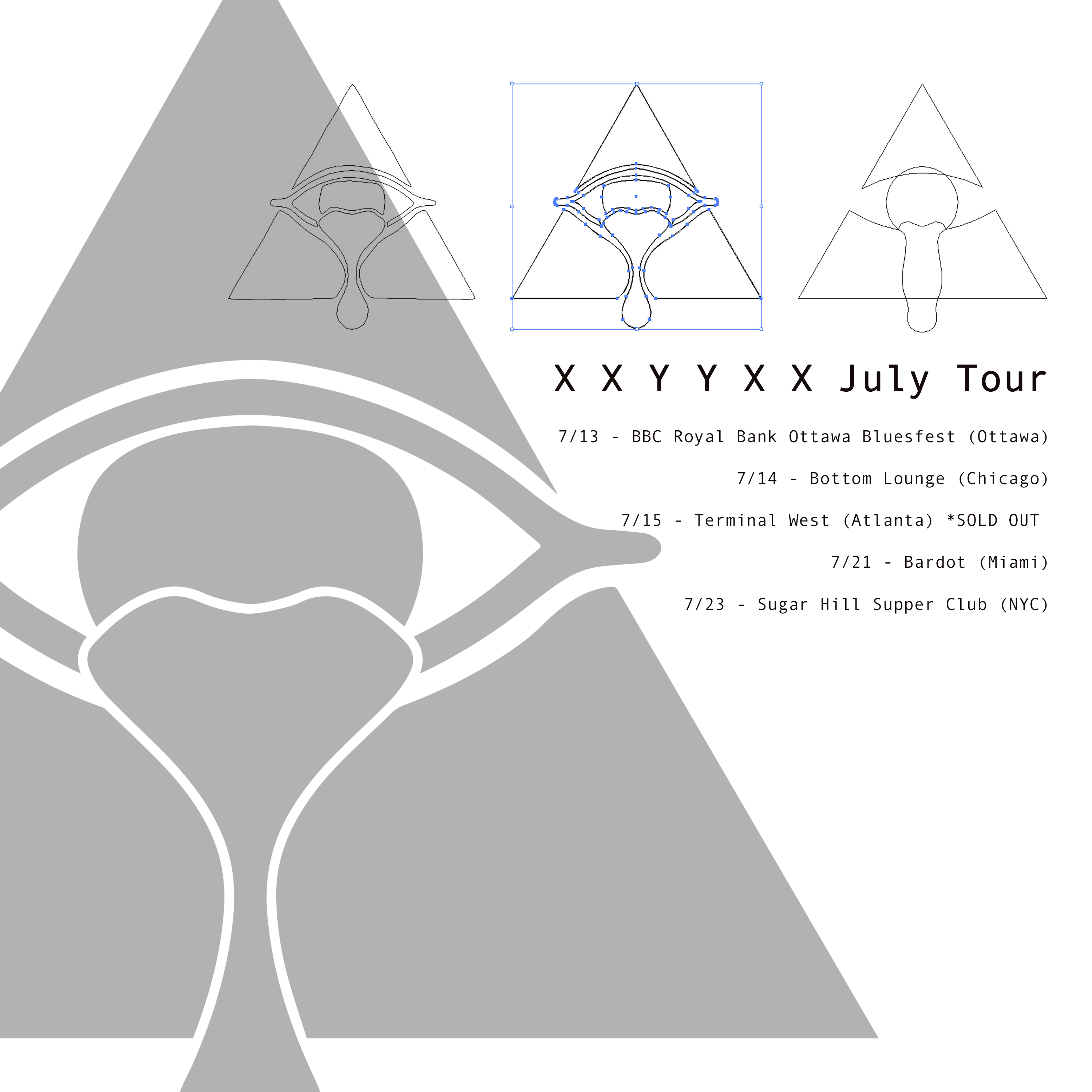 XXYYXX JULY TOUR GIVEAWAY - Enter to win on ToneDen