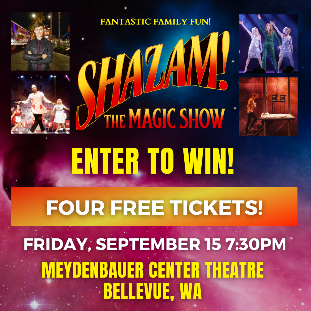 Shazam! The Magic Show - Enter to win on ToneDen