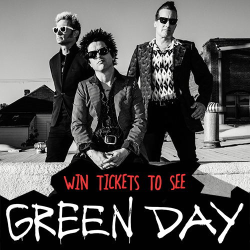 WIN TICKETS TO GREEN DAY + A SET OF LIMITED EDITION GREEN DAY MASKS ...
