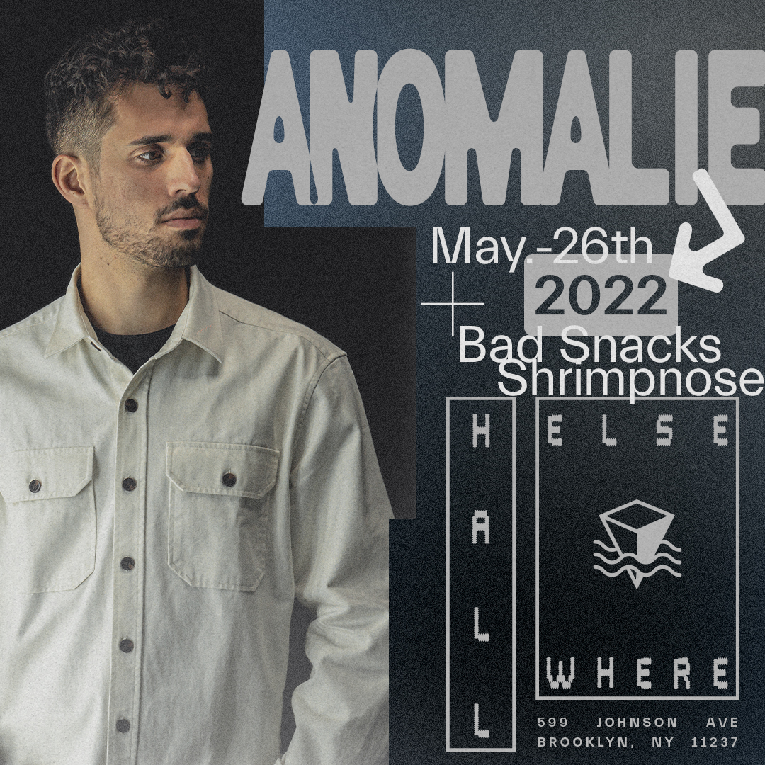 Anomalie @ Elsewhere [5/26] Ticket Giveaway - Enter to win on ToneDen