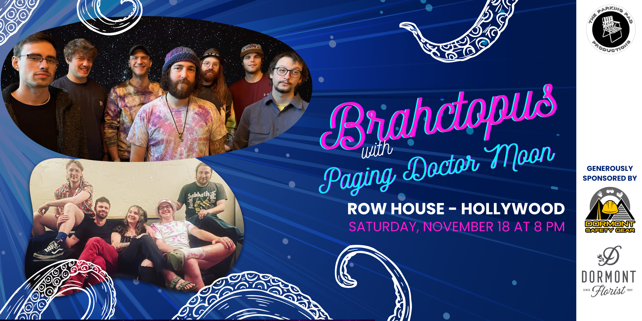 Brahctopus & Paging Doctor Moon Ticket Giveaway - Enter to win on ToneDen