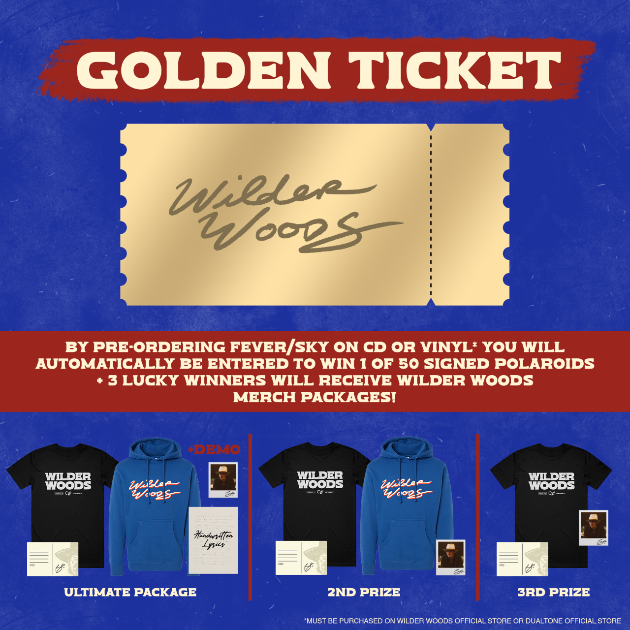 Golden Ticket Giveaway - Enter to win on ToneDen