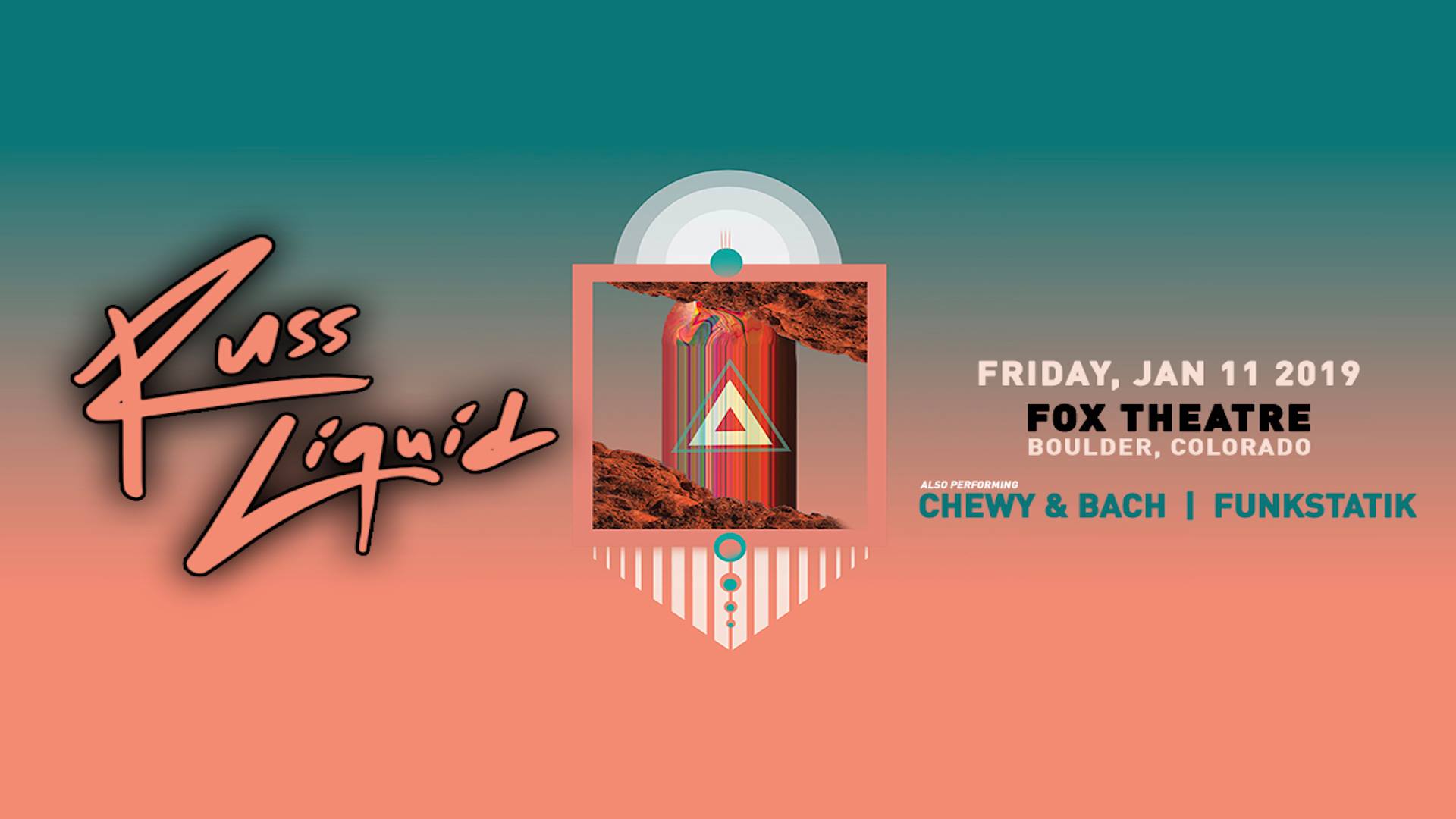 FunkStatik supporting Russ Liquid - Enter to win on ToneDen