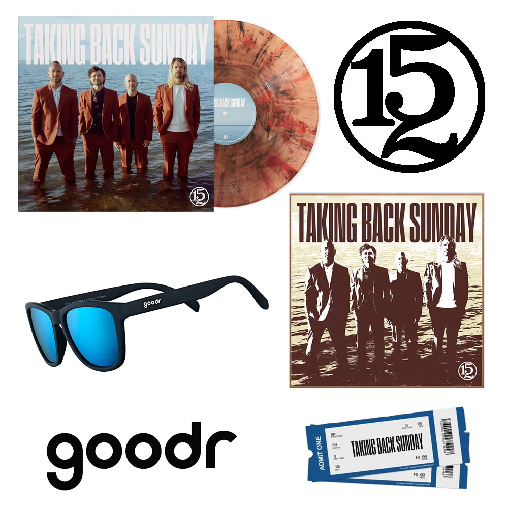 Taking Back Sunday + goodr 152 Giveaway - Enter to win on ToneDen