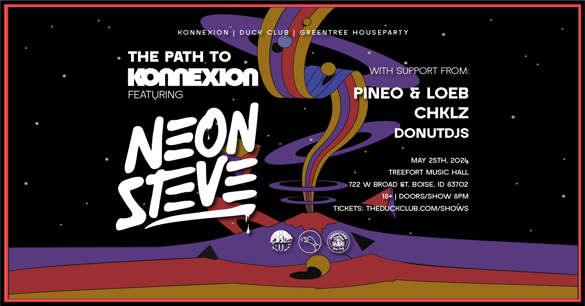 Neon Steve Ticket Giveaway - Enter to win on ToneDen