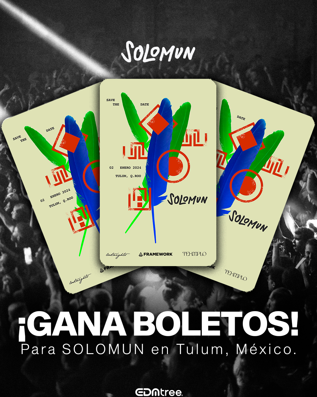 SOLOMUN @ TEHMPLO TULUM - Enter to win on ToneDen