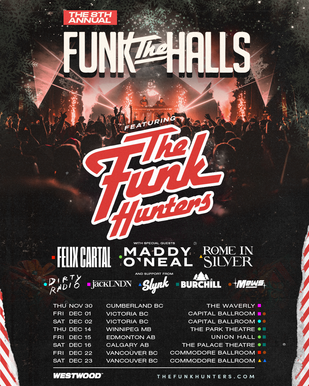 The 8th Annual Funk The Halls Tour (2023)