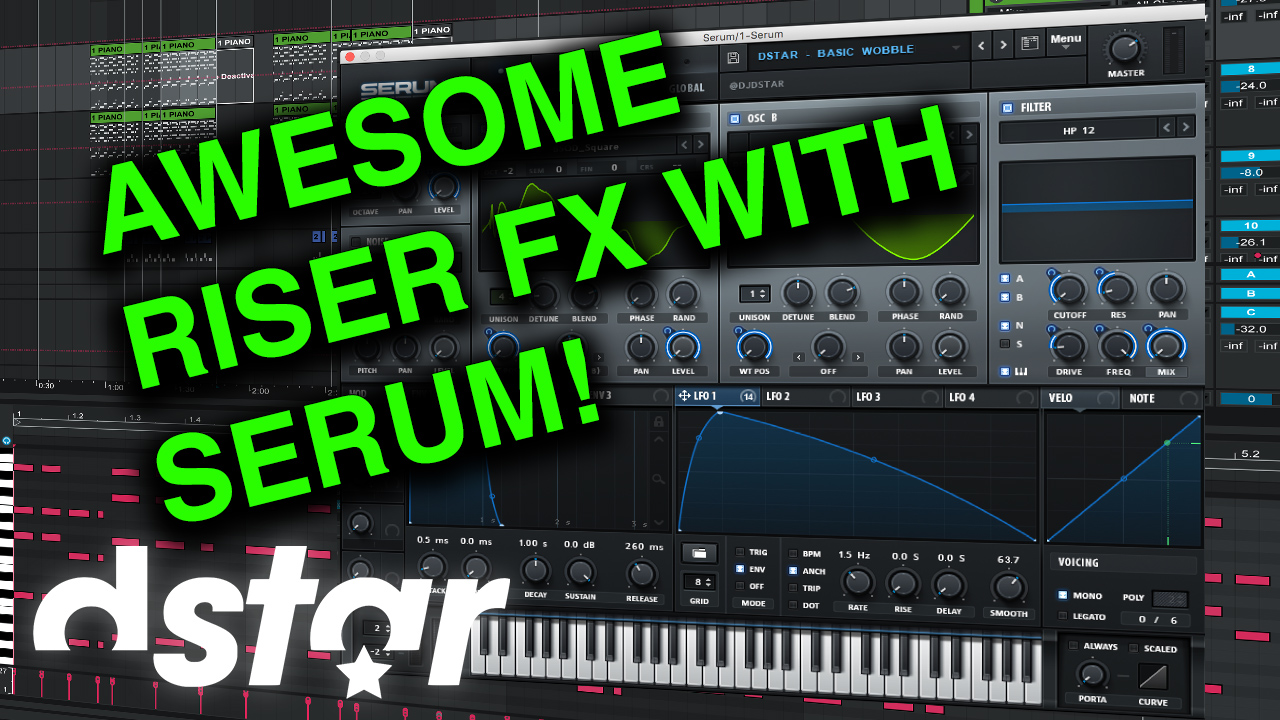 Dstar Riser Tutorial Preset By Dstar Free Download On Toneden