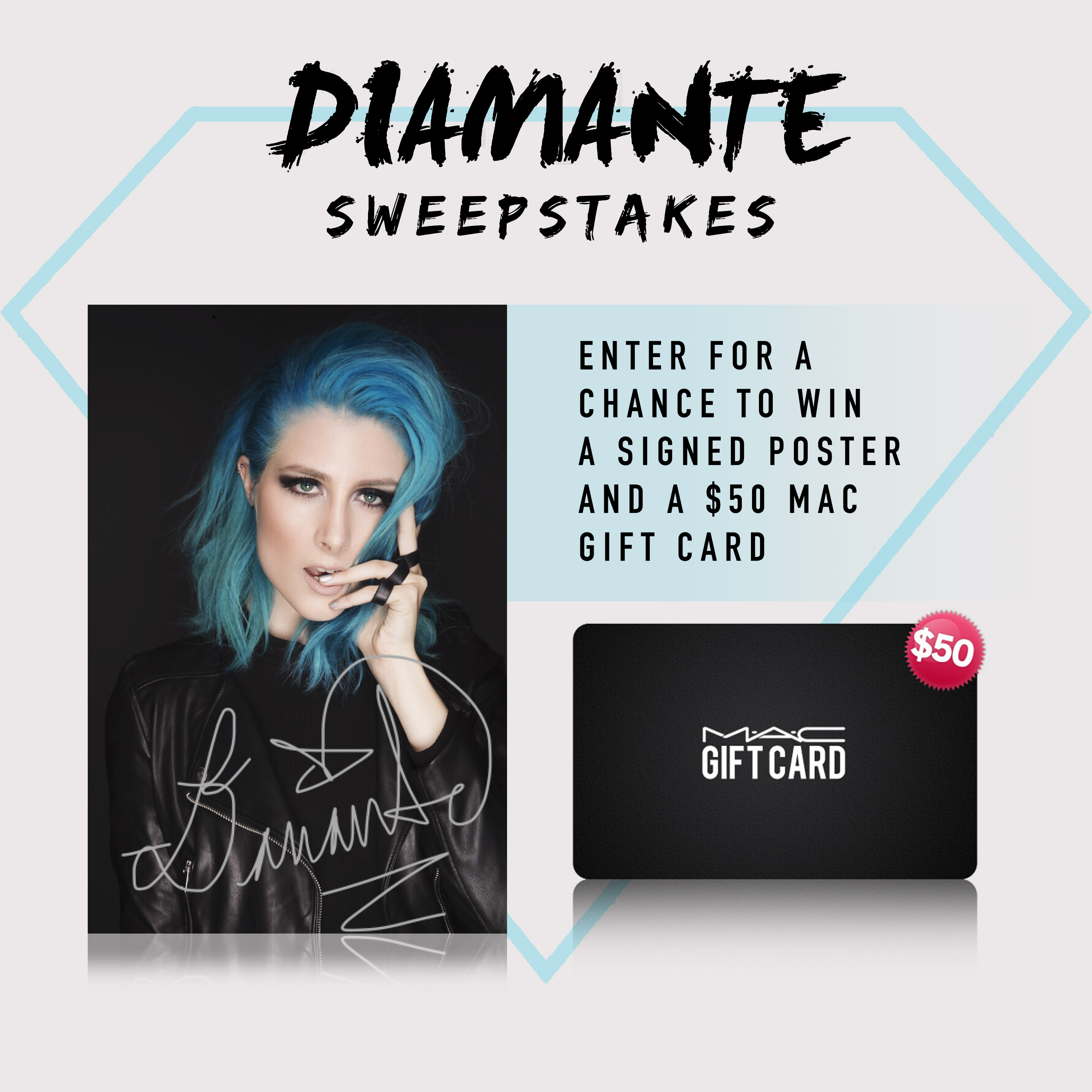 Signed Poster & $50 MAC Gift Card Giveaway! - Enter to win on ToneDen